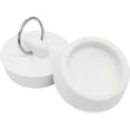 2 Pack Rubber Drain Stopper, Universal Bathroom Sink Stopper Bathtub ...
