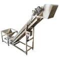 1PH Elevating Rice Nut Conveyor Granule Food Bucket Elevator Machine ...