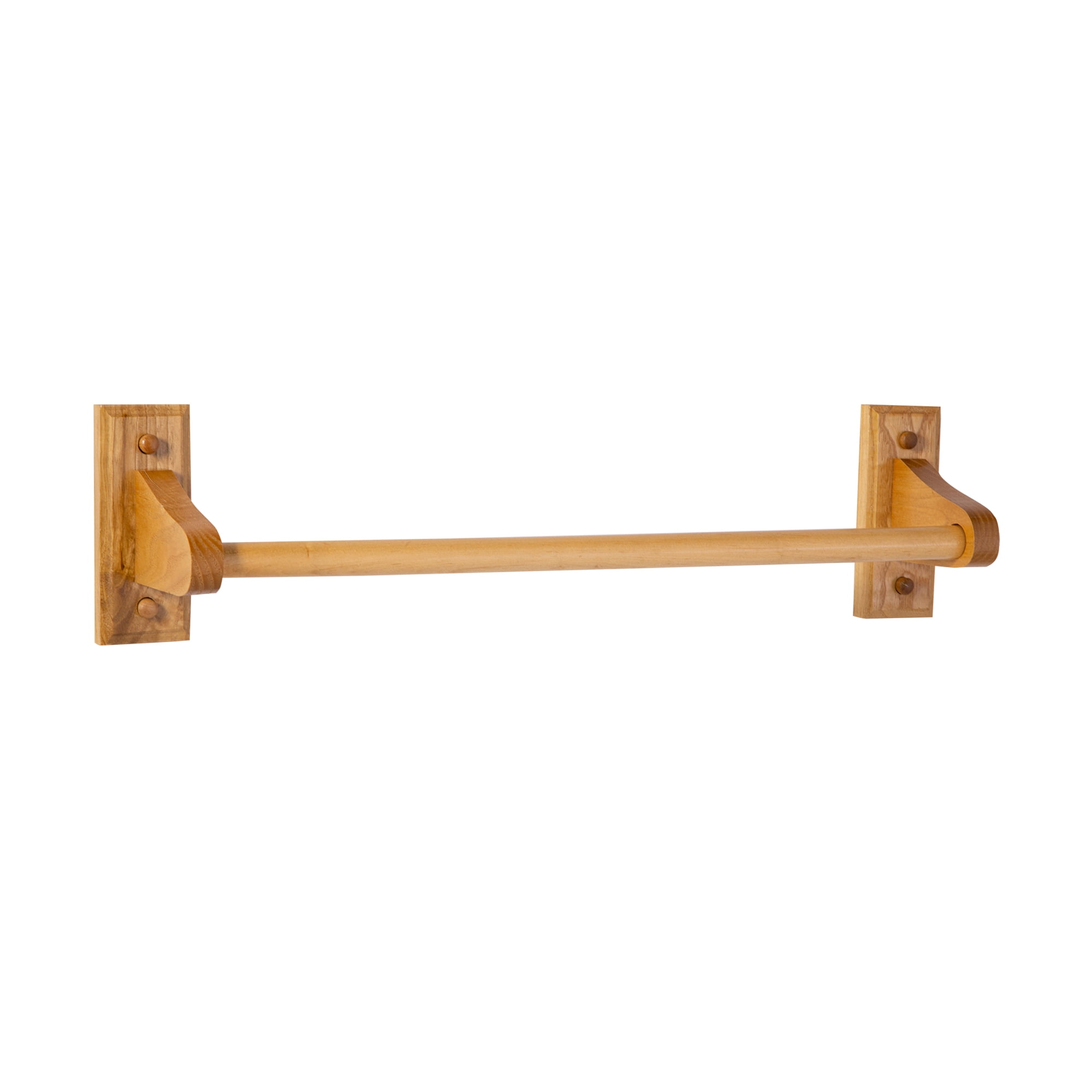 Design House Dalton Towel Bar in Honey Oak, 18-Inch - Walmart.com