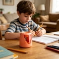 Automatic Electric Pencil Sharpener, Portable Auto Stop Battery Powered ...