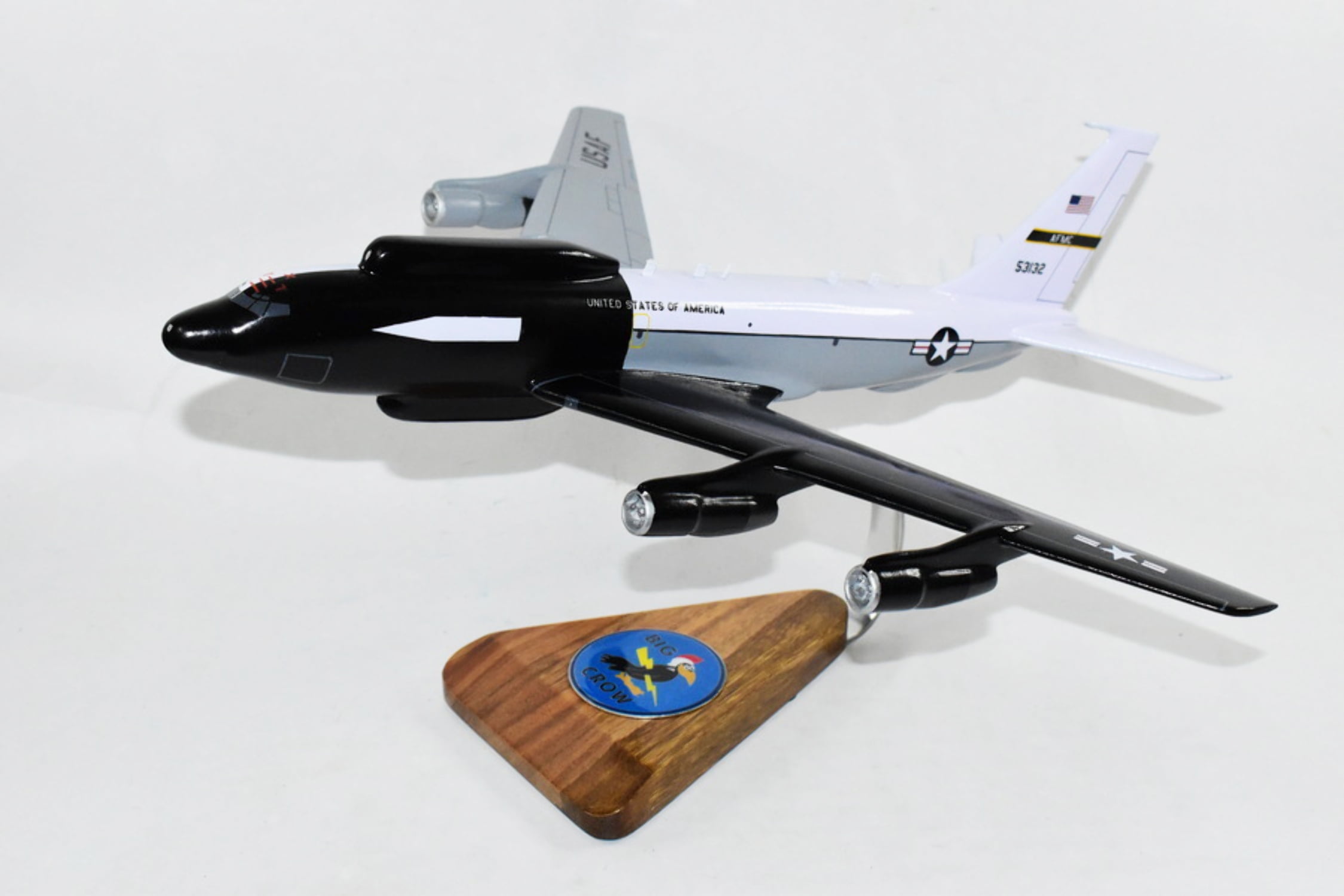 NKC-135 Big Crow Model, 1/90th Scale, Mahogany - Walmart.com