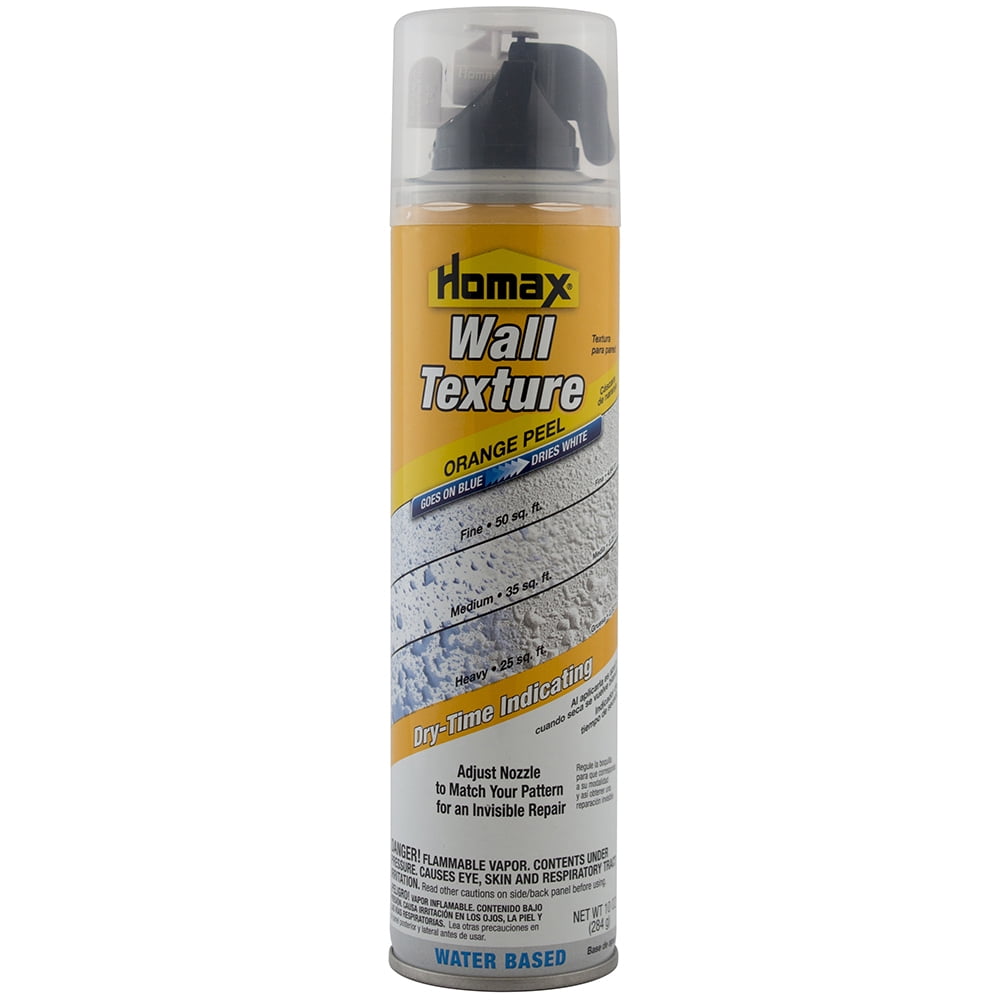 Homax Aerosol Wall Texture, Color Changing Orange Peel, 10 oz - Walmart ...