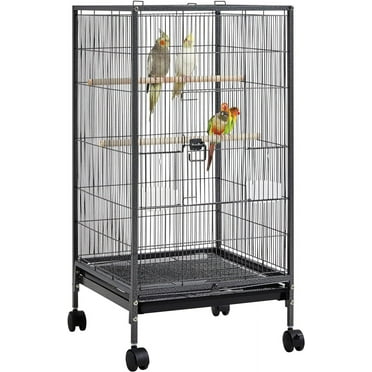 X-Large Flight Bird Breeding Breeder Cage With 3/8-inch Bar Spacing for ...