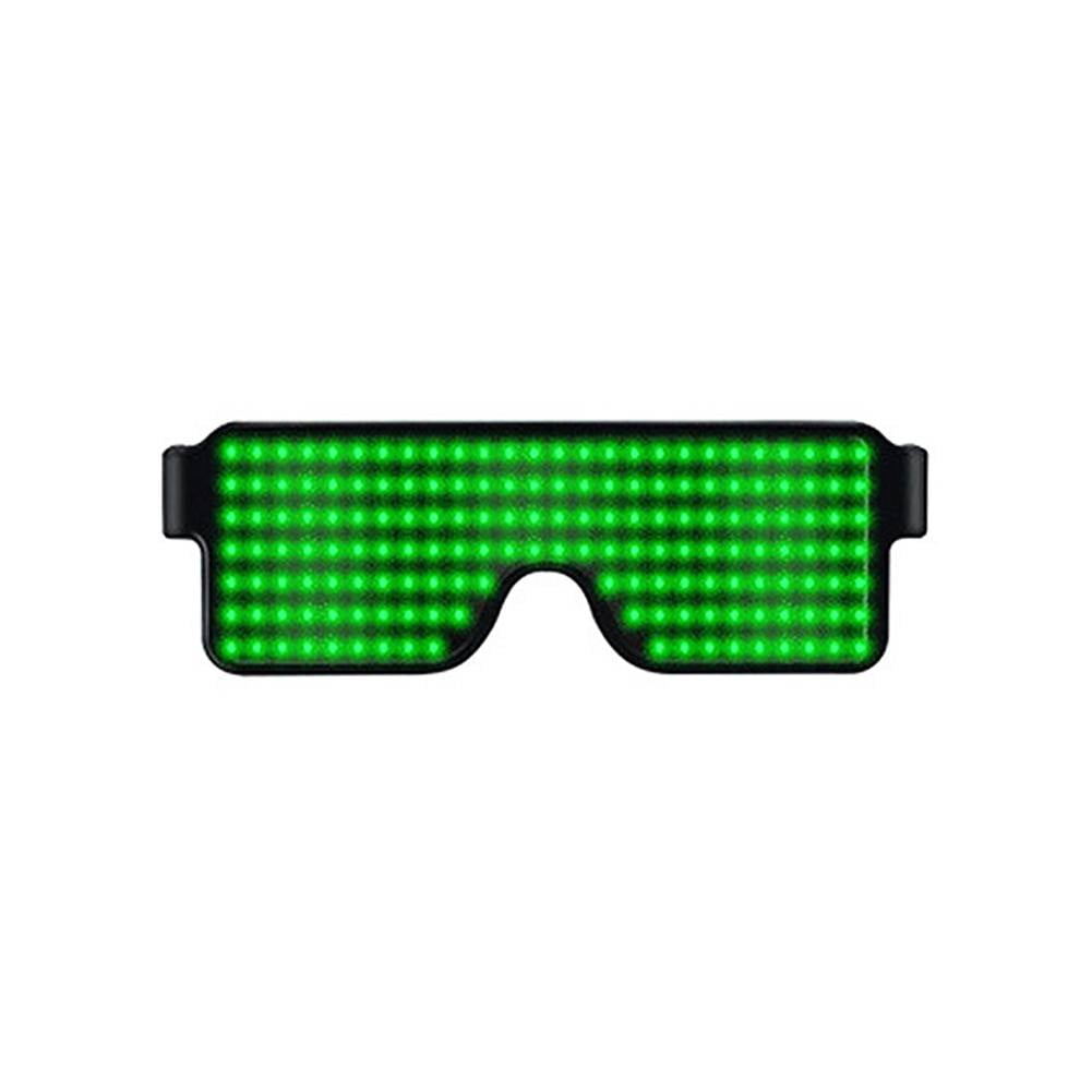 LED Glowing Glasses Party Favor USB Rechargeable LED Light Up ...