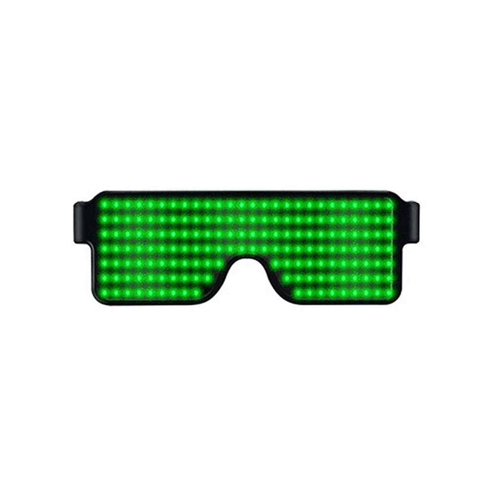 LED Glowing Glasses Party Favor USB Rechargeable LED Light Up ...