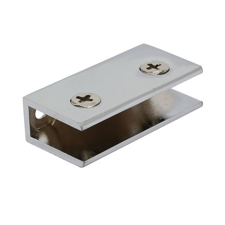 8-10mm Thickness Adjustable Glass Shelf Rectangle Clip Clamp Bracket ...