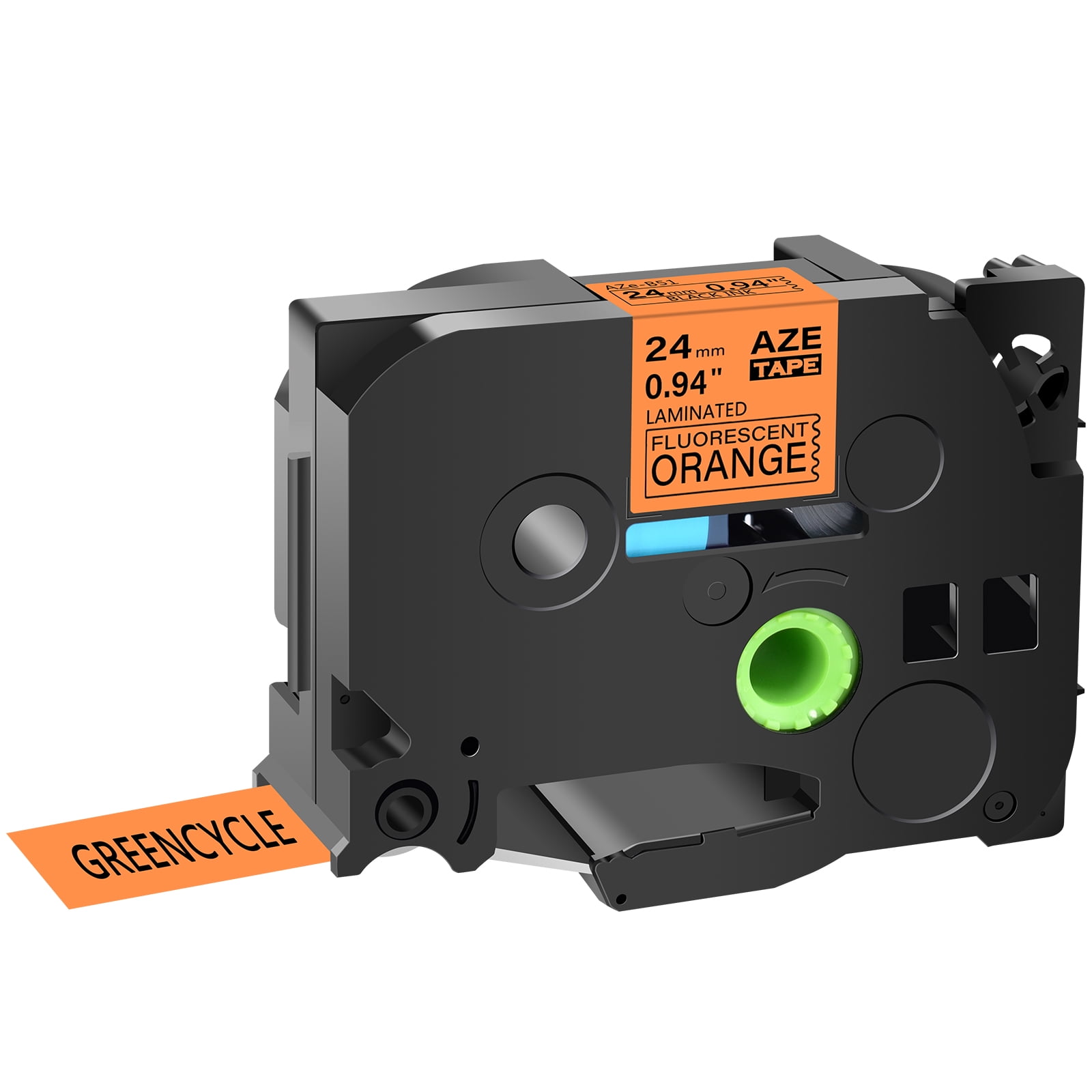 GREENCYCLE 1 Pack Compatible for Brother TZe-B51 TZ-B51 TZB51 TZeB51 ...