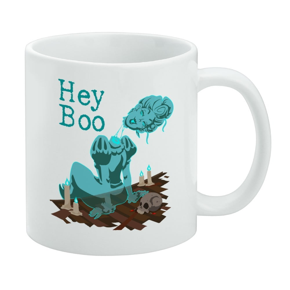 Hey Boo Victorian Headless Ghost Woman White Mug - Walmart.com