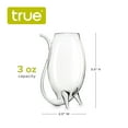 True Port Glasses with Sipper, Douro Port Wine Sippers Barware Glass ...