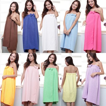 Lissome Women's & Women's Plus 3/4" Sleeve Terry Belted Robe - Walmart.com