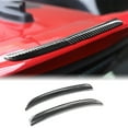 Carbon Fiber Style Rear Wing Spoiler Extension Lip Fins for Compact ...