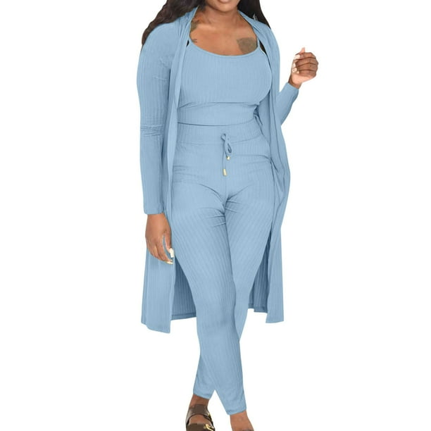 Womens 3 Piece Pant Suits