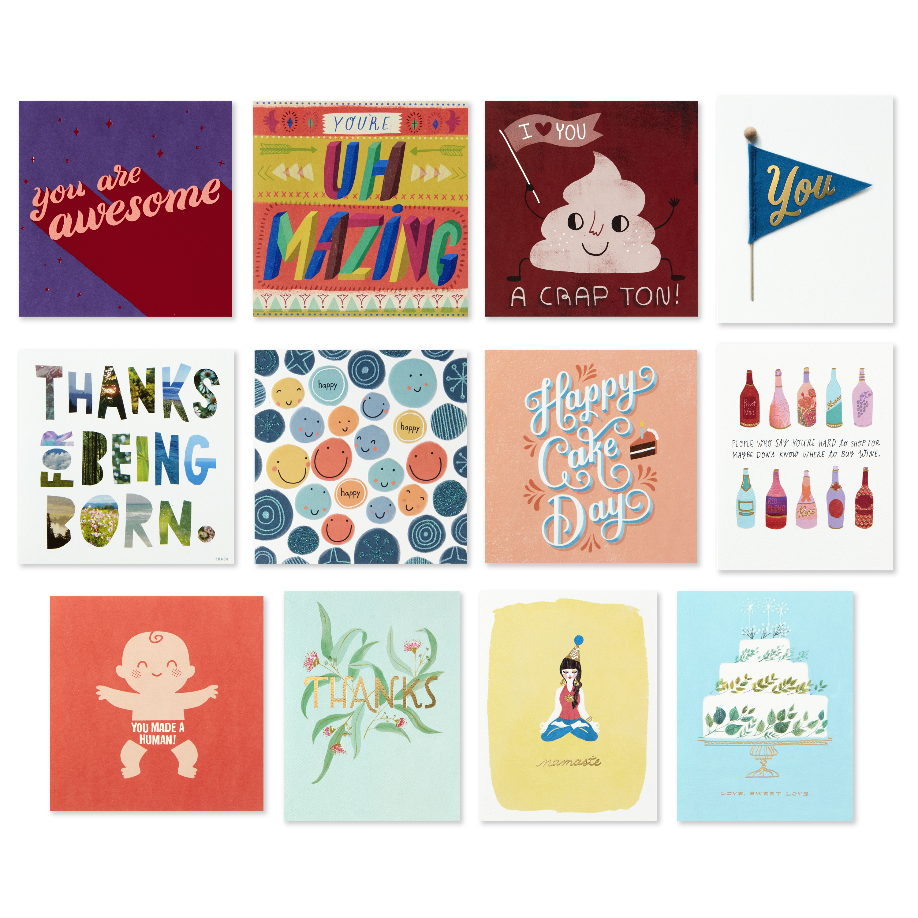 Hallmark Good Mail All Occasion Boxed Greeting Cards Assortment Pack Hallmark Good Mail All Occasion Boxed Greeting Cards Assortment Pack