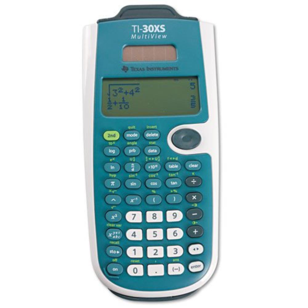 TI30XSMV TI 30XS MultiView Scientific Calculator 16 Digit LCD Sold As ti30xsmv-ti-30xs-multiview-scientific-calculator-16-digit-lcd-sold-as
