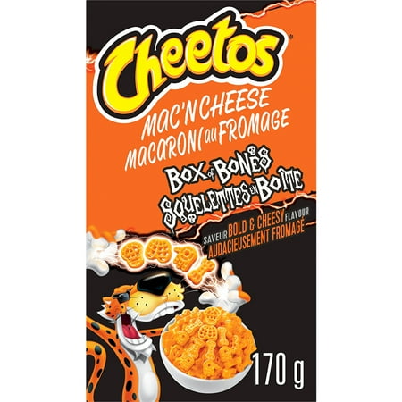 Cheetos Mac'N Cheese Box of Bones | Walmart Canada