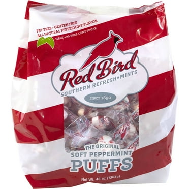 Red Bird Soft Peppermint Puffs Mints, Allergen-Free, Kosher ...