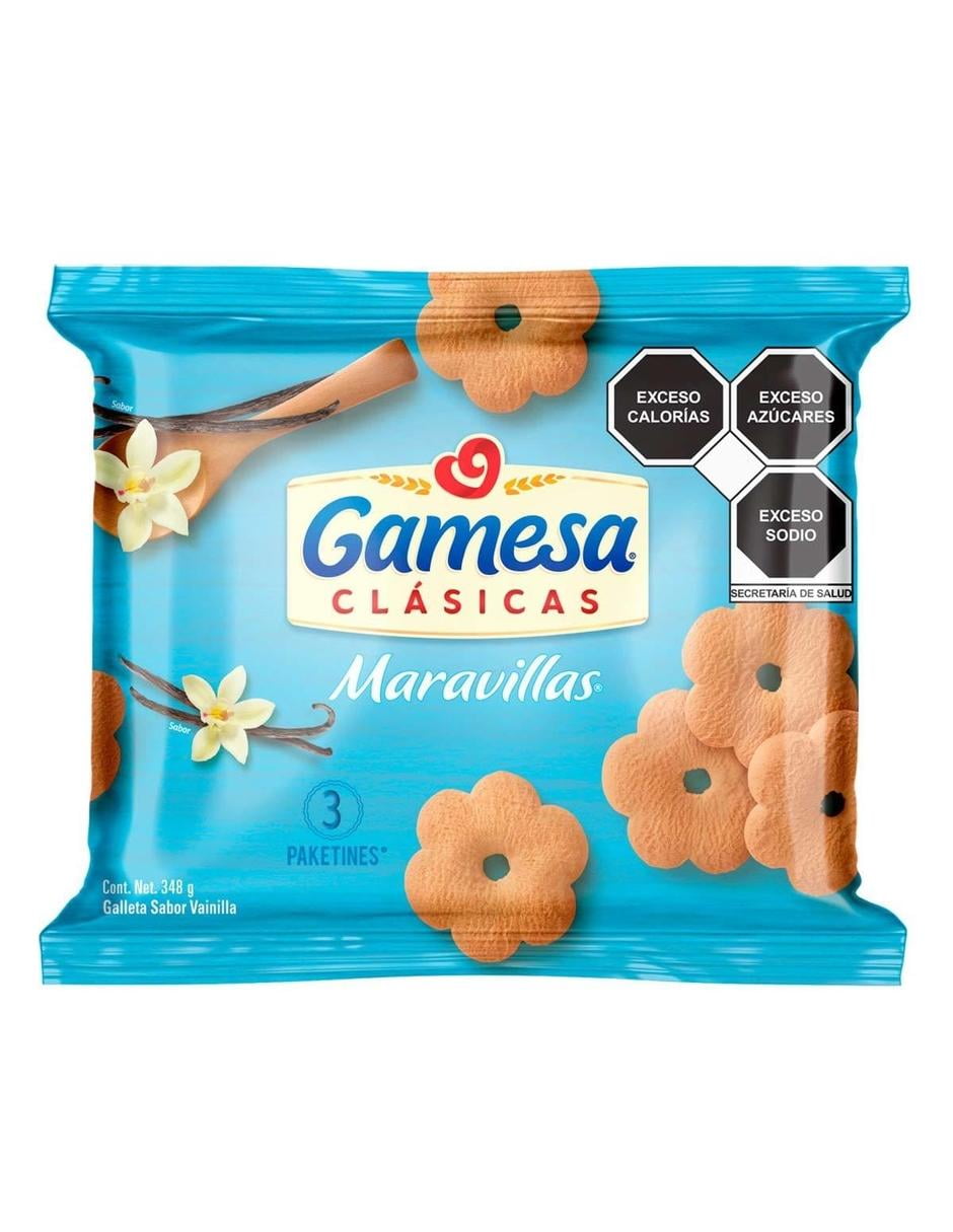 Pack de 12 Galletas Gamesa Maravillas 348 gr Gamesa 348g | Walmart en línea