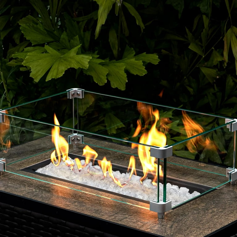 Glass Rock Fireplace
