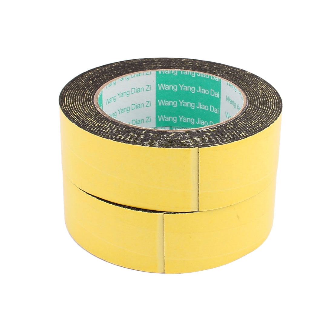 2Pcs 35mm x 1mm Single Sided Self Adhesive Shockproof Sponge Foam Tape ...