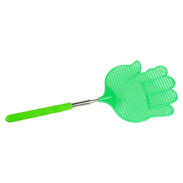 Enoz Fly Swatter, Wire Handled Plastic Fly Swatter, Assorted Colors, 2 ...