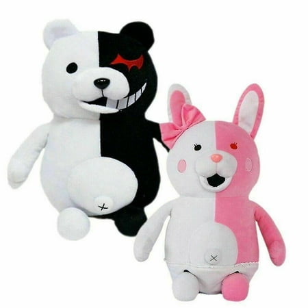 Game Danganronpa Monomi Rabbit Monokuma Bear Plush Toy Stuffed Doll Ki ...