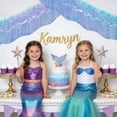 6 Pack Iridescent Blue Tinsel Foil Fringe Garland Birthday Party ...