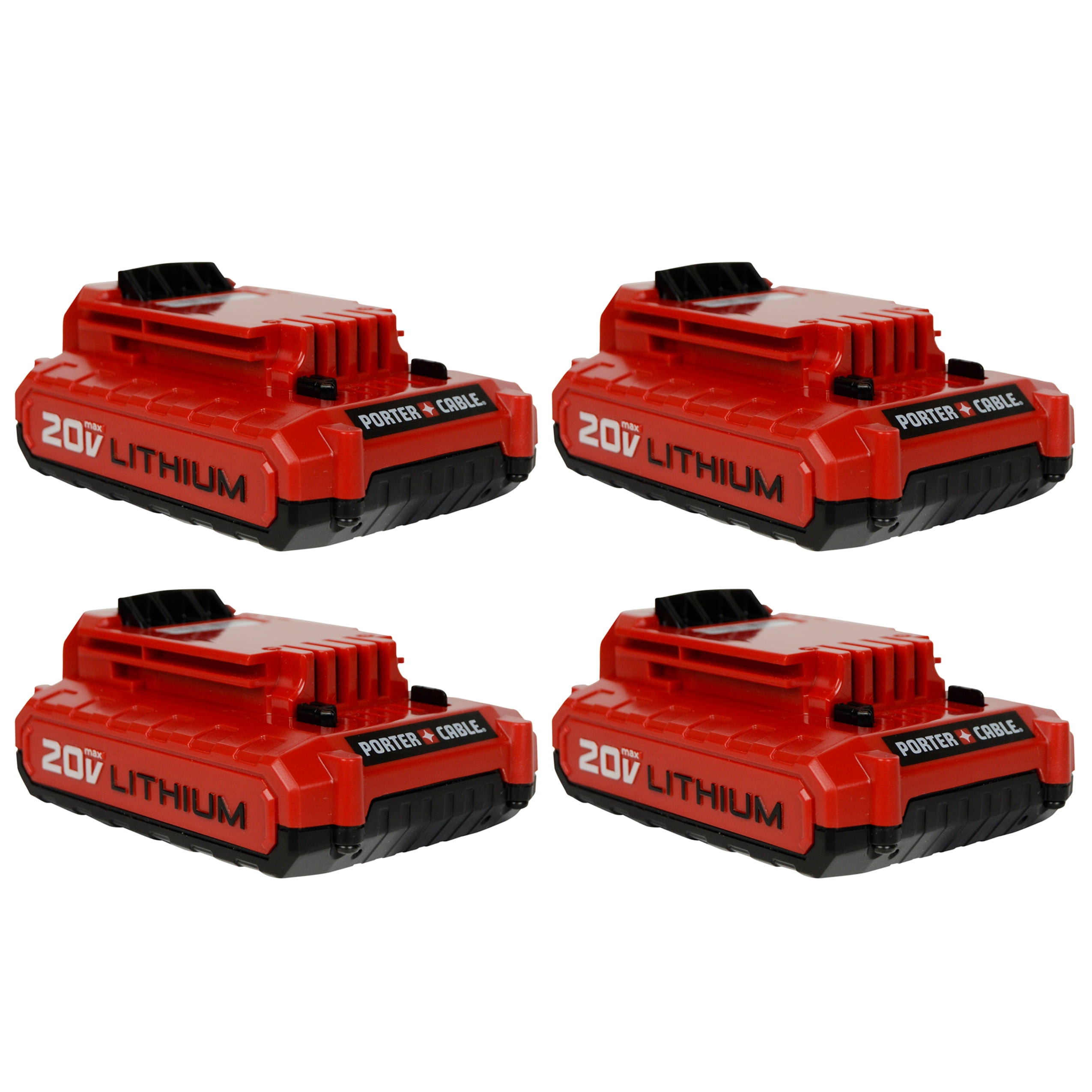 Porter Cable PCC682 20V Max Lithium-Ion Compact Battery (4-Pack ...