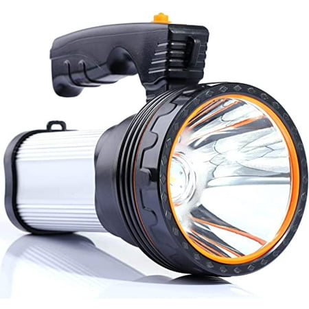 High Power Super Bright Portable Handheld Spotlight Flashlight 6000 ...
