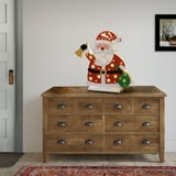 Pre-Lit 12" Wooden Santa - Walmart.com