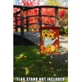 Toland Home Garden Fall Garden Flower Fall Flag Double Sided 12x18 Inch ...