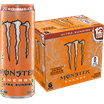Monster Ultra Sunrise Beverage, Sugar Free Energy Drink, 16 fl oz, 12 ...