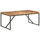 vidaXL Dining Table Kitchen Dining Room Table Solid Acacia and Mango ...
