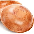 Fonteme|Winco Wooden Woven Salad Bowl, 10-Inch, Stackable Round Wood ...