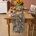 Colorful Stones Table Runner - 108 Inch Long Farmhouse Stones Modern ...
