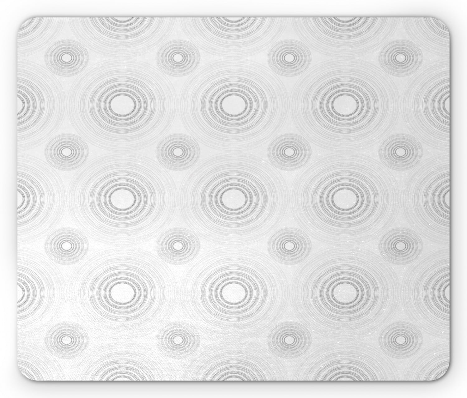 Grey Mouse Pad, Spiral Contoured Diagonal Circular Small and Large ...