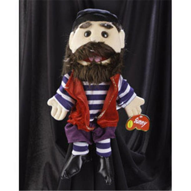 Sunny Toys GL3539 14 In. Pirate - Sailor, Glove Puppet - Walmart.com ...