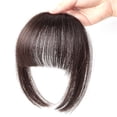 10 Inch Clip-In Princess Bangs Extensions - Synthetic Hair Fringe for ...
