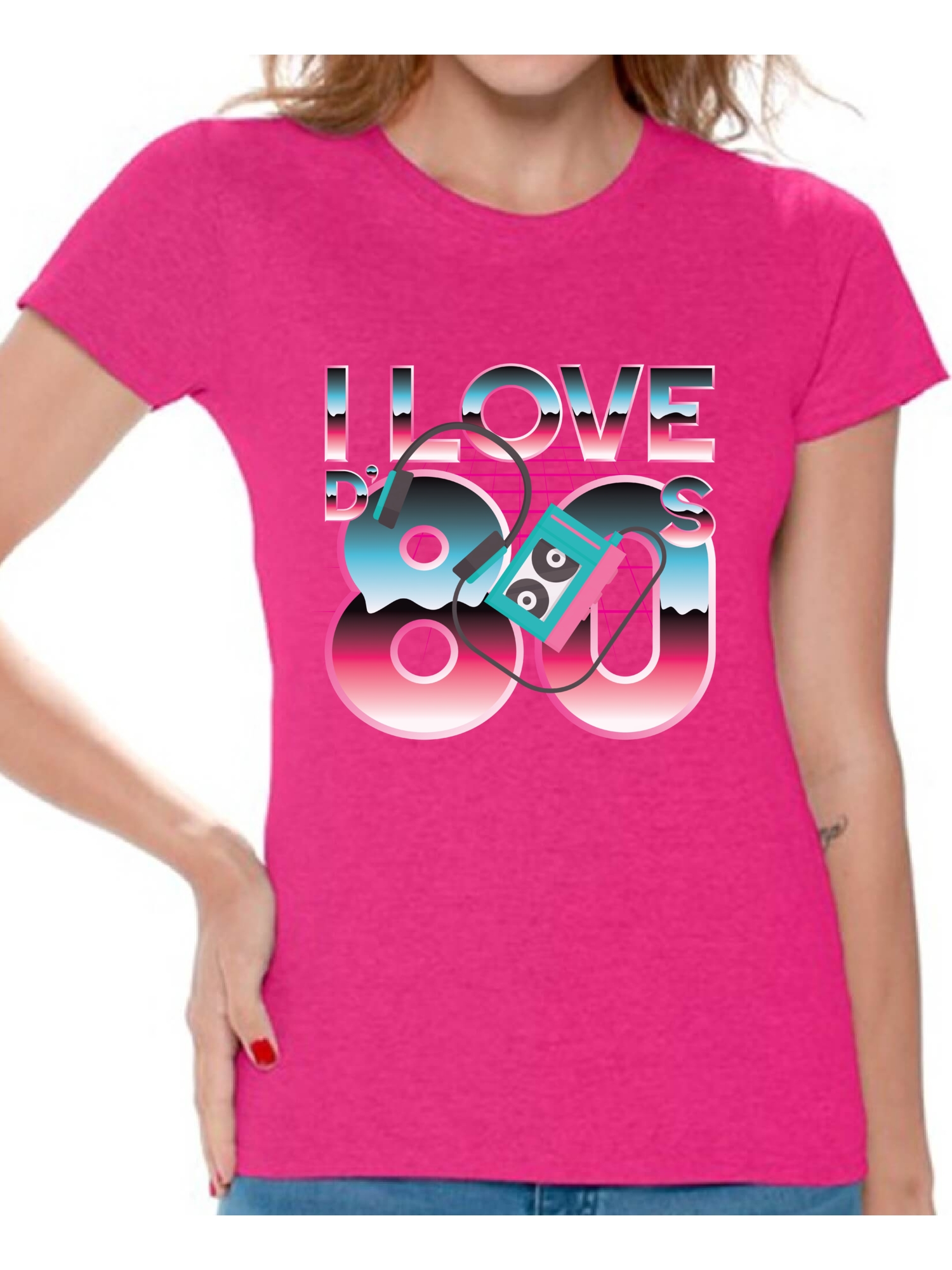 Awkward Styles 80s Shirt I Love The 80s Shirt 80s Tops 80s Party Girl