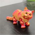 3D Printed Cat Joint Movable Simulation Cute Desktop Decoration ...