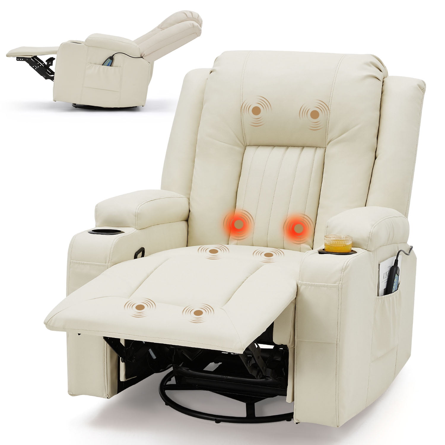 Click here for Yodolla Massage Manual Recliner Chair With Heat An... prices