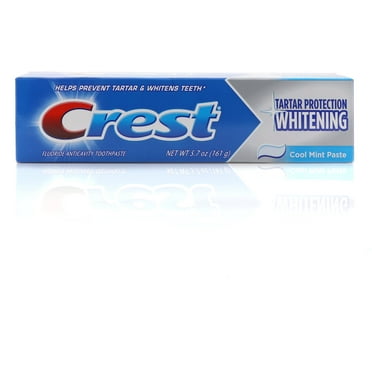 Crest Tartar Protection Toothpaste Whitening Cool Mint Paste 8.20 oz ...