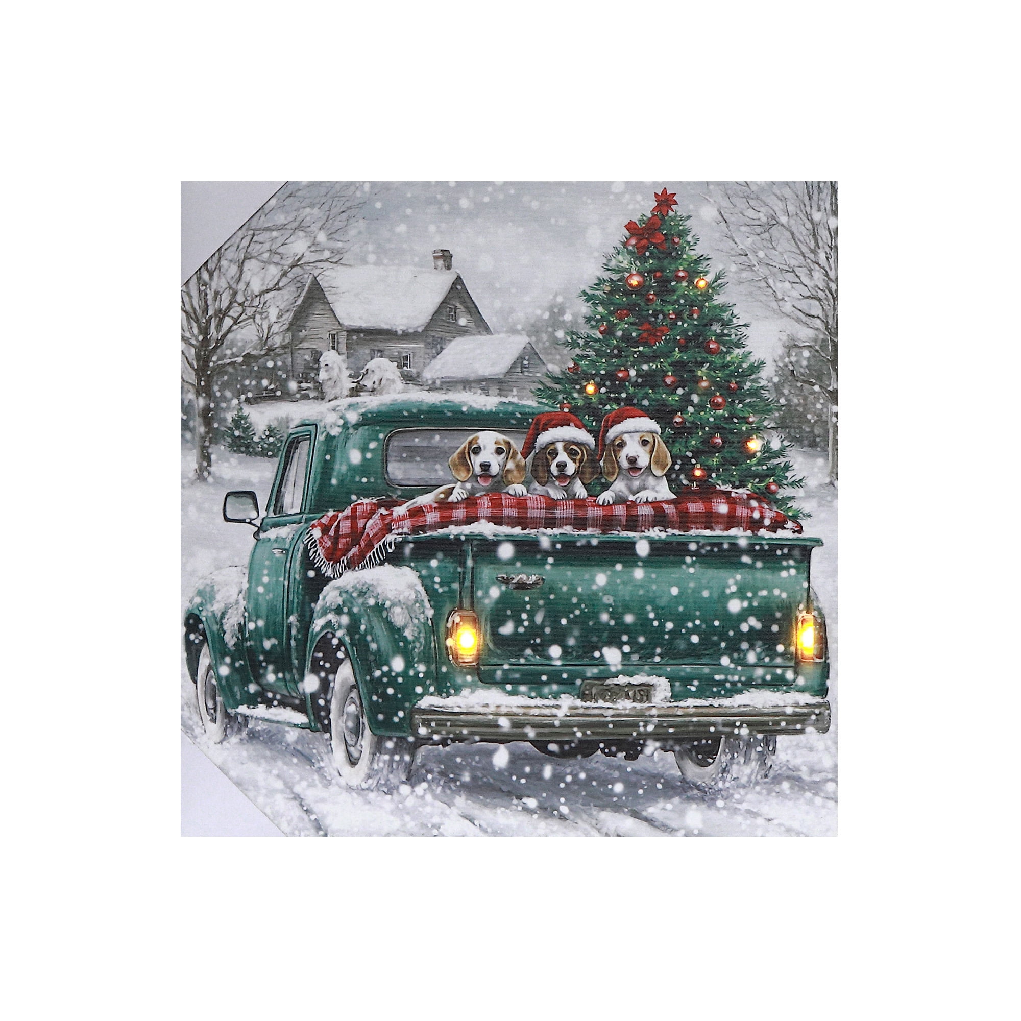 Click here for Ih Casadécor Led Canvas Wall Art With Timer (Truck... prices