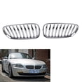 Front Fence Grill Grille ABS Chrome For BMW Z4 E85 E86 2003-2009 OE ...