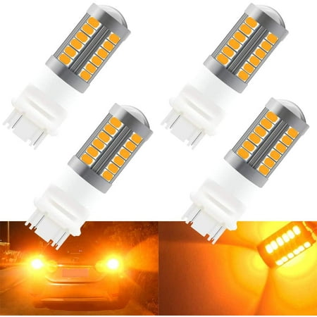 Turn Signal LED Bulbs 900LM Super Bright Reverse Light Rear Brake Light ...
