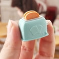 iaksohdu Dollhouse Toaster Simulated Portable 1/12 Ratio Dollhouse Mini ...