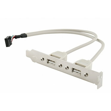 StarTech 2-Port USB 3.0 A Female Slot Plate Adapter - Walmart.com