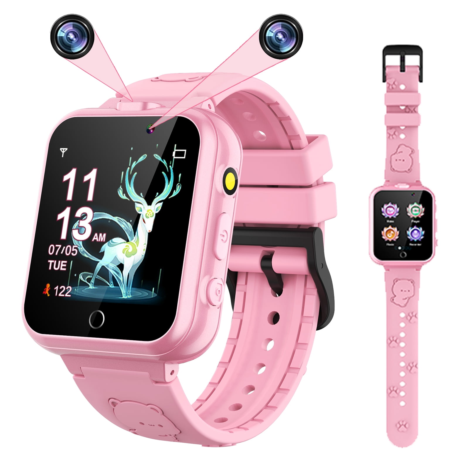 Kids Smart Watches for Girls Boys 4-12 Years Old Birthday Gift ...