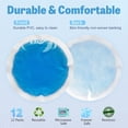 Reusable Soft Small Ice Packs - 12 Pack Cold Compress for Injuries ...