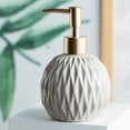 Small Hand Soap Dispenser, Ceramic Travel Friendly Liquid Container For ...