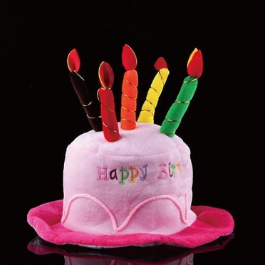 HAPPY BIRTHDAY CAKE TOP HAT - Walmart.com